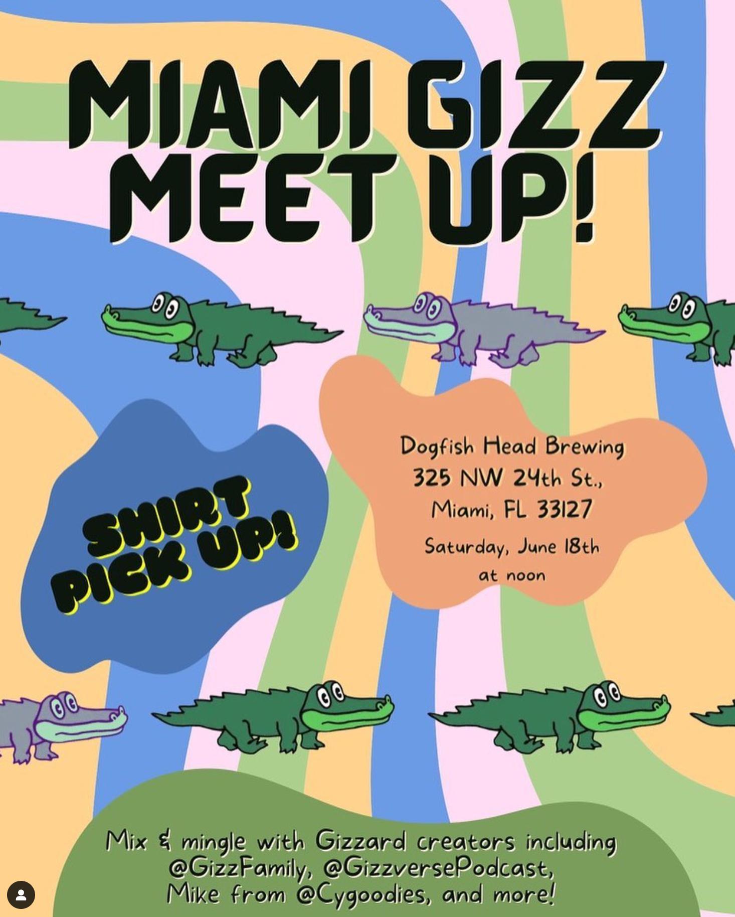 Miami 2022 - King Gizzard Community Meetup in Miami | Weirdo Swarm
